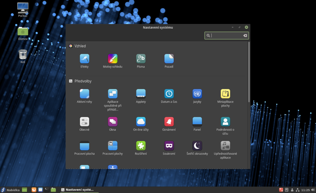 Fedora 28 Cinnamon | MojeFedora.cz